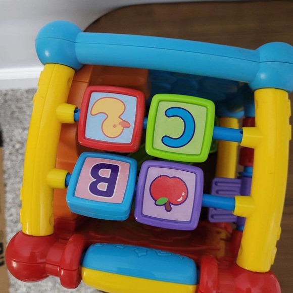 vtech | Toys | Vtech Busy Learners Activity Cube Musical Alphabet ...